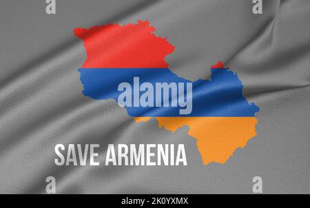 Stand with Armenia, Save Armenia, stop war in Armenia, 3D work and 3D ...