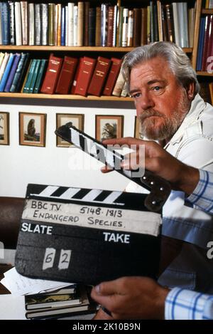Gerald Durrell at Jersey Zoo in 1979 Stock Photo - Alamy