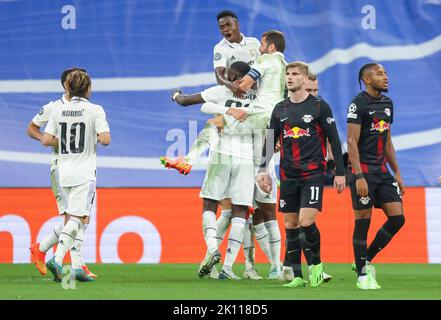 Madrid, Germany. 14th Sep, 2022. Soccer: Champions League, Group Stage ...