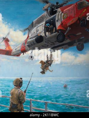 Members of U.S. Coast Guard Maritime Safety and Security Team (MSST ...