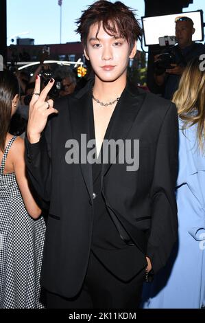 Tony Xu attends the Michael Kors SS23 Show at Highline Stages in New ...