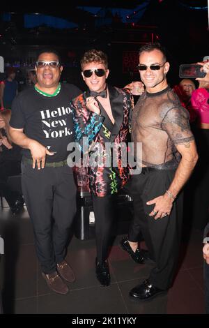 Marsin Mogielski and Robbie Fuhrer attend George Wayne presents the NYC ...