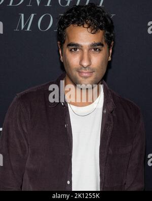 Jamen Nanthakumar attends the NYC premiere of “Goodnight Mommy” at The ...
