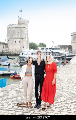 Ilona Bachelier, Vassili Schneider and Julie Gayet attend the L ...