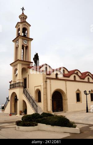 Greece, Dodecanese, Rhodes island Soroni village and church of Saint ...