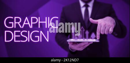 Writing displaying text Graphic Designart or skill of combining text ...