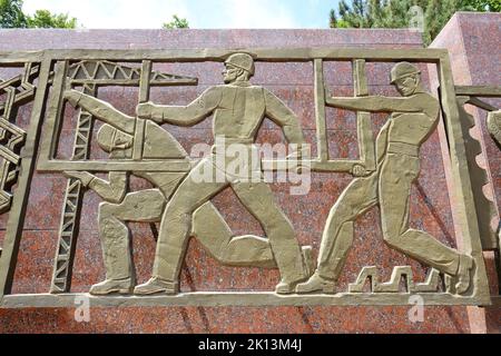 Tashkent Uzbekistan - The Earthquake Memorial honours the victims of ...