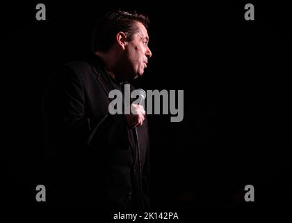David Ward, stand-up comedian at a Charity Comedy Night, Chalkwell Park ...