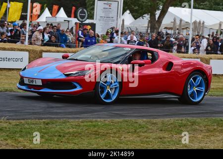 Ferrari 296 GTB, Michelin Supercar Run, an opportunity to see, hear and ...