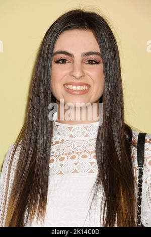 Hollywood, Ca. 14th Sep, 2022. Monica Mamudo attends a special ...