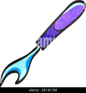 Seam ripper icon, cartoon style Stock Vector Image & Art - Alamy