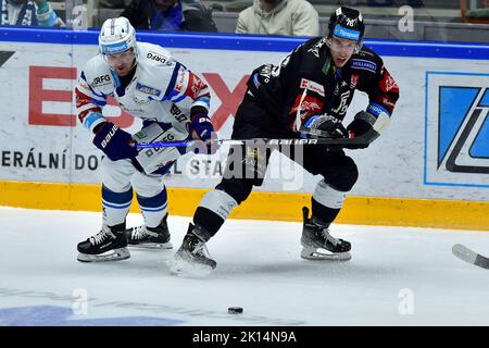 Brno, Czech Republic. 15th Sep, 2022. 1. kolo hokejove extraligy: HC ...