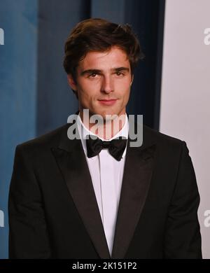 Jacob Elordi attends the 2022 Vanity Fair Oscar Party hosted by Radhika ...