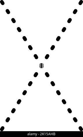 Tracing Alphabet letter J prewriting dotted line element for kindergarten, preschool and ...