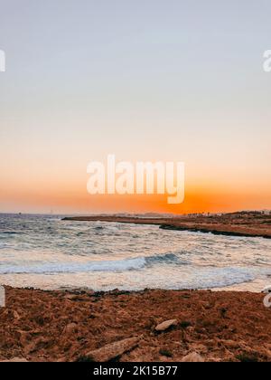 Beautiful beach views of Ayia Napa Cyprus Stock Photo - Alamy