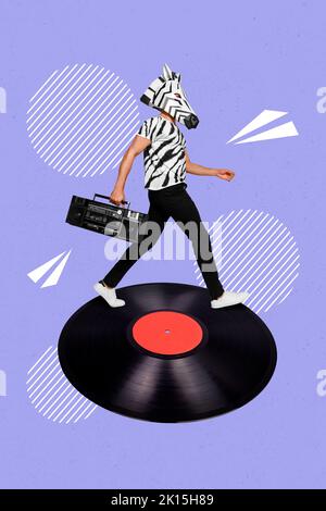 Music Party Funky Retro Image with Stripes Stock Photo - Alamy