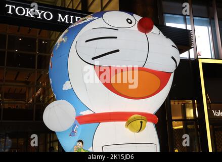 The Takashi Murakami's Doraemon in Tokyo, Japan Stock Photo - Alamy