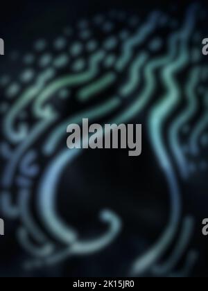 Thai art drawing in digital abstract background Stock Photo - Alamy