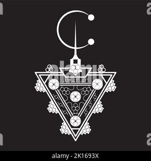Vector Illustration Of Tazerzit. The Berber Jewelery Symbol. Amazigh ...