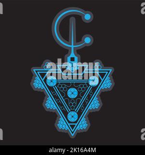 Vector Illustration Of Tazerzit. The Berber Jewelery Symbol. Amazigh ...