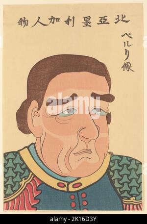 Portarait of Matthew Calbraith Perry (1794-1858), a commodore of the ...