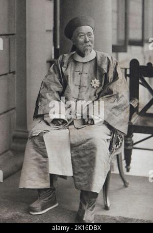 Portrait of Li Hung Chang (1823-1901) Li Hongzhang Chinese general ...