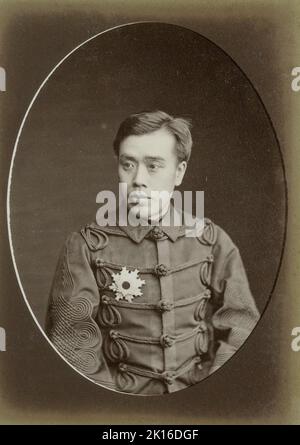 Portrait of Goro Miura ( 1 January 1847 – 28 January 1926 ) lieutenant ...