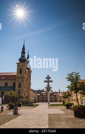 beautiful pilgrimage site Velehrad Stock Photo - Alamy