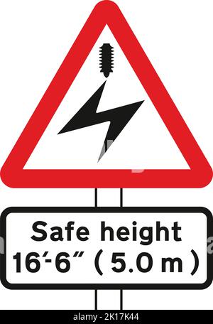 Limit Overhead Height Symbol Sign Isolate On White Background,Vector ...