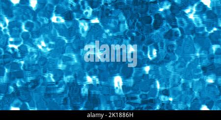 3d rendering water caustics. Texture of the water surface. Transparent ...