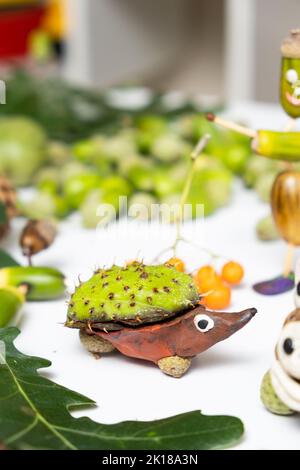 plasticine hedgehog Stock Photo - Alamy