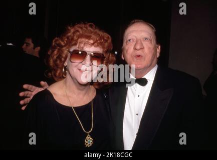 Huntz Hall and Lee Hall January 1990 Credit: Ralph Dominguez/MediaPunch ...