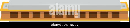 jazz harmonica cartoon vector illustration Stock Vector Image & Art - Alamy