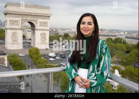 Fatimah Hossaini, Afghan artist and activist, Mastooraat at the Women's ...