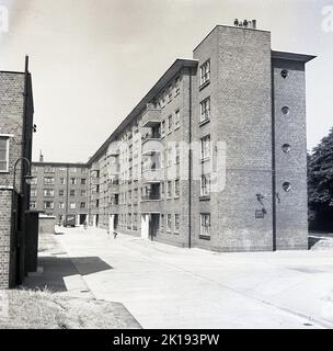 1950s, historical picture showing the new headquarters of the United ...