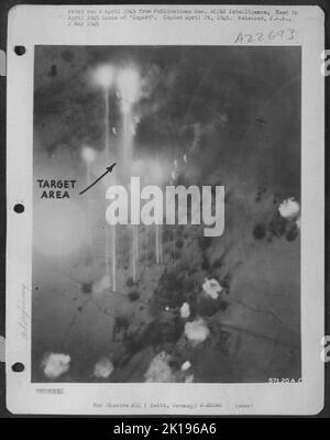 RAF Attack Synthetic oil plant in Ruhr A Halifax bomber of RAF Bomber ...