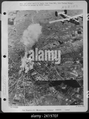 Bombing Of Marshalling Yards At Kiel, Germany, 14 May 1944, By Planes ...
