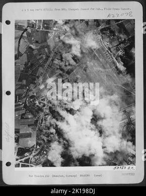 With Installations Burning Fiercely, This Is The Picture Presented At ...