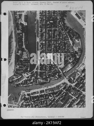 Bombing Of Bremerhaven, Germany, On The Night Of 18-19Th Sept. 1944 ...