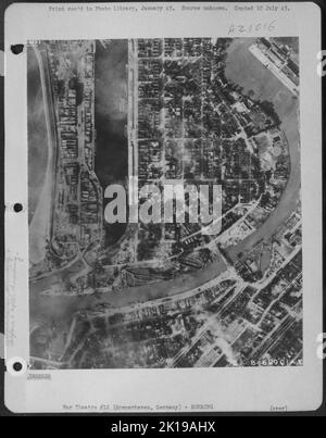 Bombing Of Bremerhaven, Germany, On The Night Of 18-19Th Sept. 1944 ...