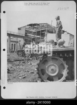 The Krupp Grusonwerk Armament Factory At Buckau, Germany (85 Miles ...