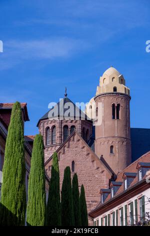 exterior, Dominican church of St. Paul, Worms, Germany Stock Photo - Alamy