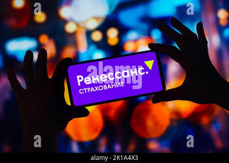 Brazil. 16th Sep, 2022. In this photo illustration, the Amica Mutual ...