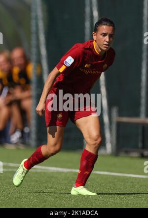 Lucia Di Guglielmo of A.S. Roma Femminile plays during the Serie A ...