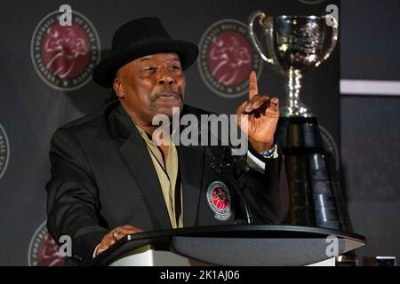Canadian Football Hall of Fame inductee Roy Shivers sees his bust for ...