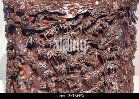 The building and interior of Zhongwang Mansion of Taiping Heavenly ...