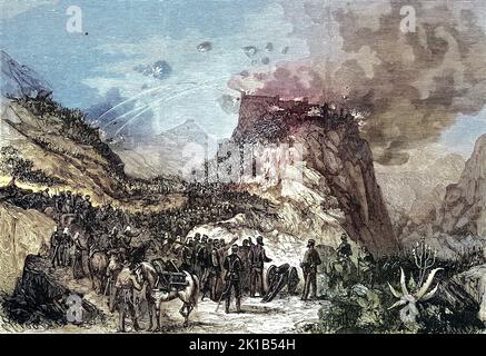 The Battle of Magdala, April 1868, British Expedition to Abyssinia ...