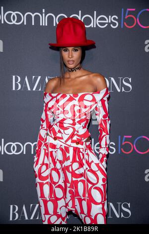 Cindy Bruna attends 2022 Harper's Bazaar ICONS & Bloomingdale's 150th ...