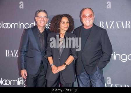 Tony Spring, Samira Nasr and Michael Kors attend 2022 Harper's Bazaar ...