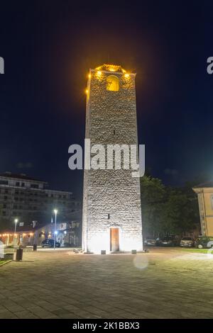 Podgorica, Montenegro - June 4, 2022: View on Blaza Jovanovica bridge ...
